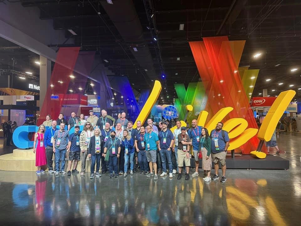 Cisco Live 2023 Sign Pic | The Networking Nerd